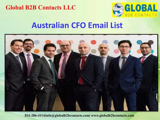 Uae cfo email list | PPT