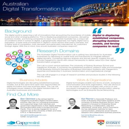 Australian Digital Transformation Lab | PDF