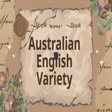 description of Australian English Variety.pptx