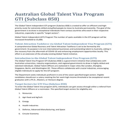 Australian Global Talent Visa Program GTI (Subclass 858).docx