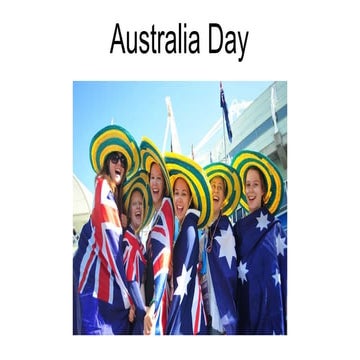Australian History (Australia Day 2025). | PPT