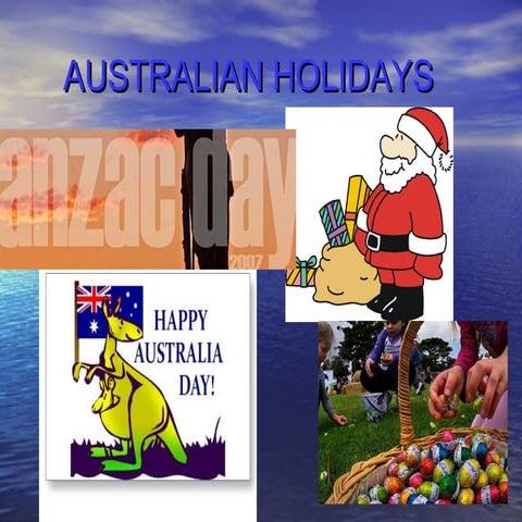 Australian holidays iandoli | PPT