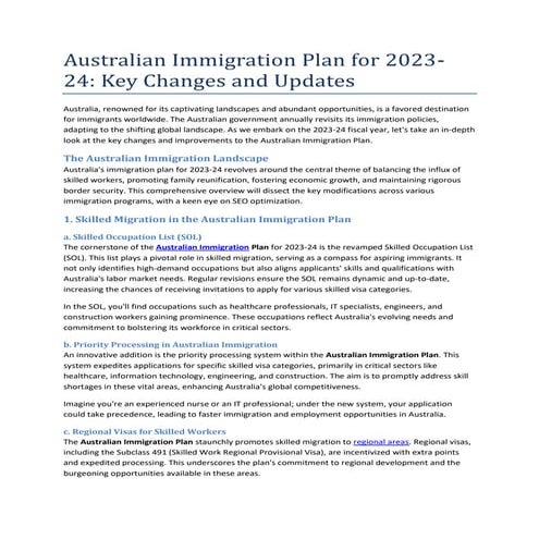 Australian Immigration Plan for 2023-24 Key Changes and Updates.docx