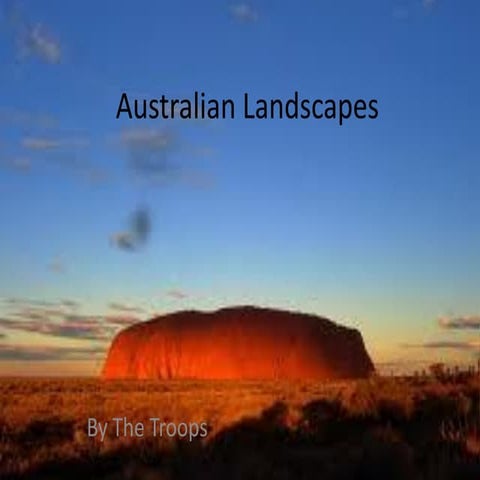 Australian landscapes | PPT