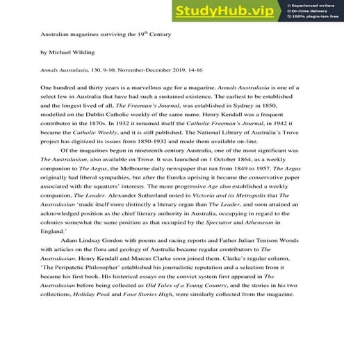 Australian Identity (the Arts) | PDF
