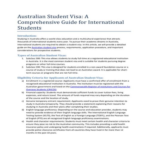 Australian Student Visa A Comprehensive Guide for International Students.docx