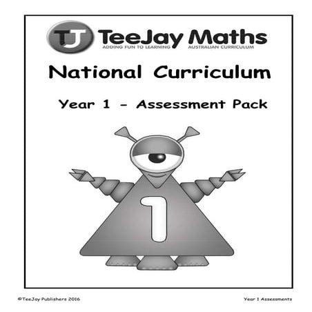 Australian Year 1 Assessment Sample | PDF