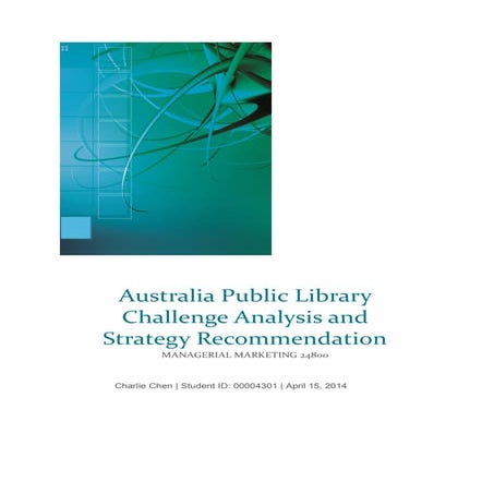 Australia public library analysis | PDF