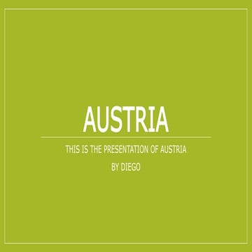 Austria - Diego | PPTX