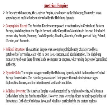 The rise of Australian empire in history | PPTX