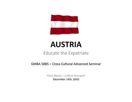 Austria - power point presentation | PPT