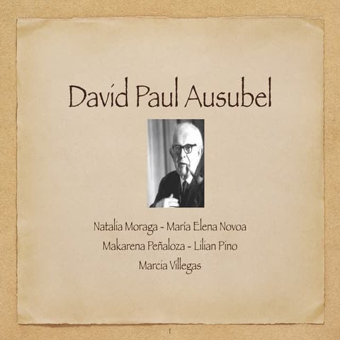 Ausubel | PDF