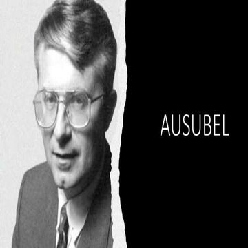 Ausubel - resumen | PPTX