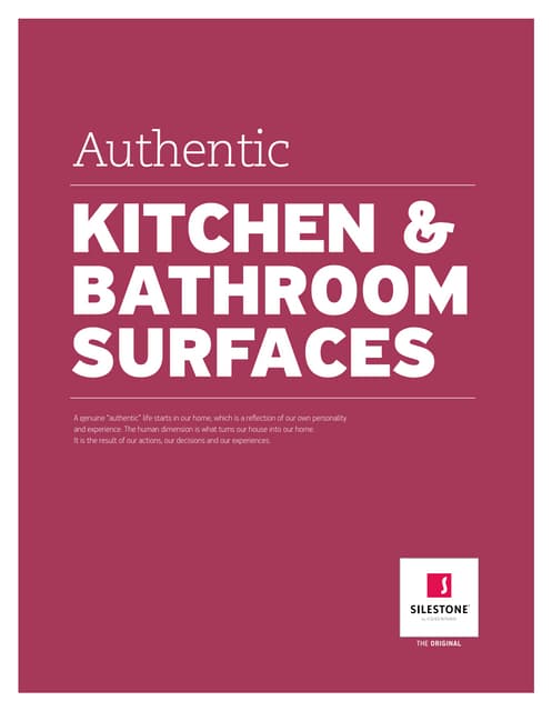 SILESTONE® QUICK REFERENCE GUIDE | PDF