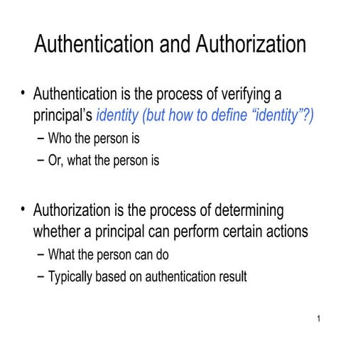 authentication eddddddddddddddddddddddddddddddddddd | PPT