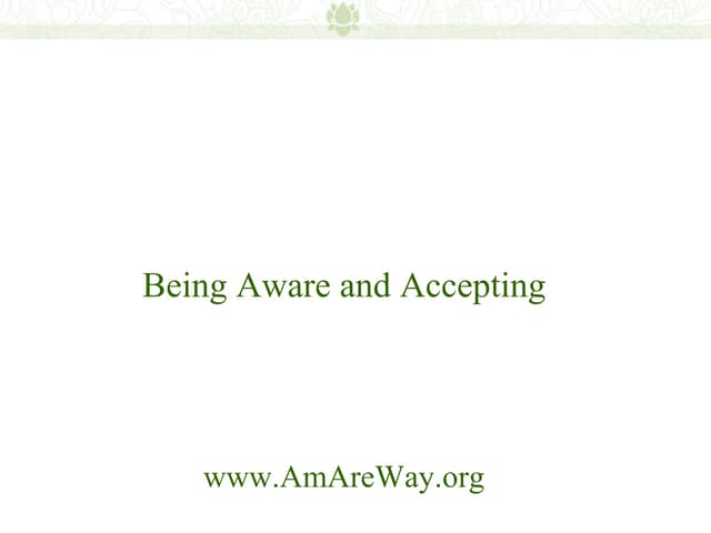 Self Exploration & Natural Acceptance.pptx