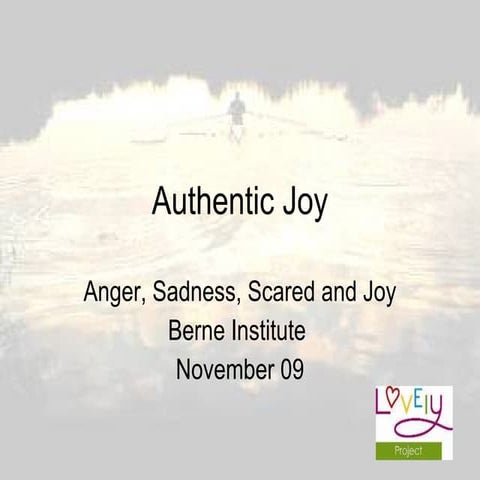 Authentic Joy | PPT