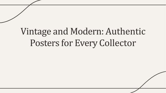 5 Types of Posters For Sale - Printed Originals | PDF