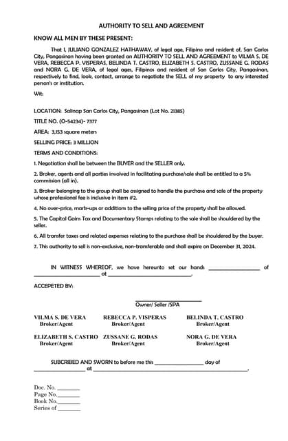 Deed of assignment and transfer of rights | DOCX