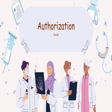 Referral and Authorization Denials: Thinking Outside the Box Webinar | PPTX