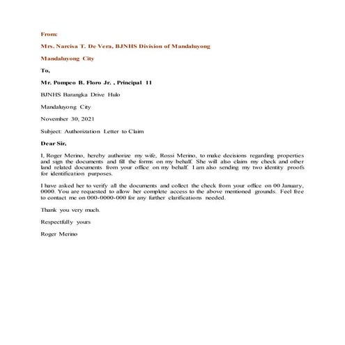 Authorization letter 01 | DOCX