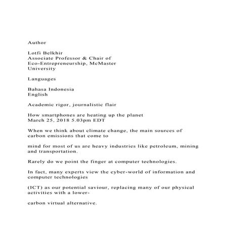 AuthorLotfi BelkhirAssociate Professor & Chair ofEco-E.docx