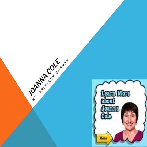 Author presentation | PPTX | Books and Literature