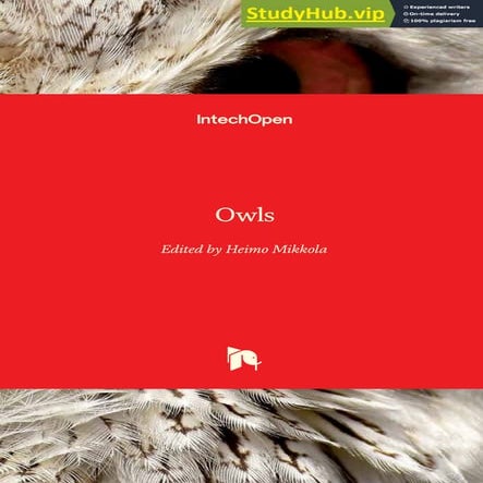 Authors Book- Owls | PDF