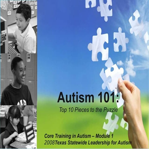 Autism Awareness for Teachers and the Classroom | PPSX