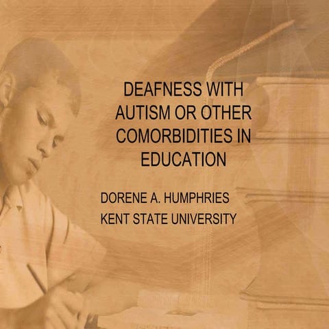 Autism deafness edited | PPT