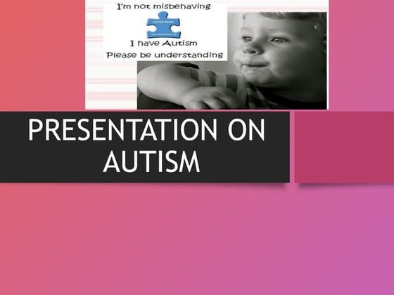 World Autism Day - 2019 | PPT