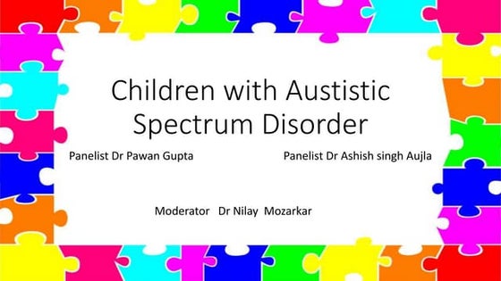 Infographic: Autism Spectrum Disorder 101 | PDF | Physical Therapy ...