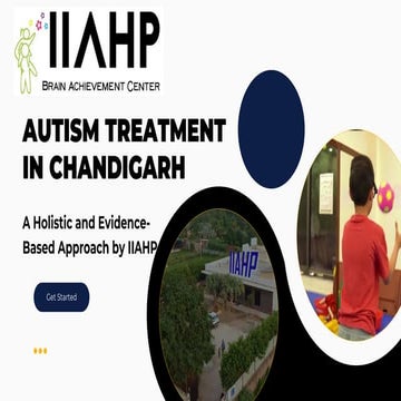 Autism Treatment in chandigarh IIAHP Therapy Center | PDF