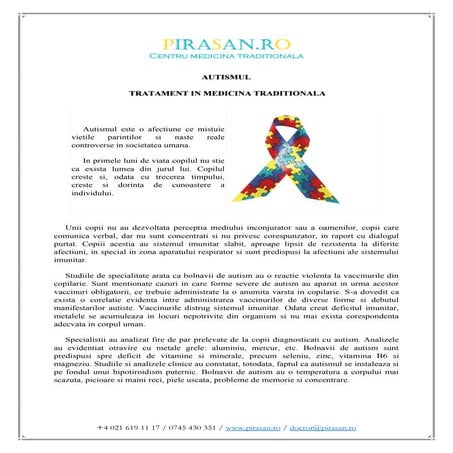 Autismul | PDF