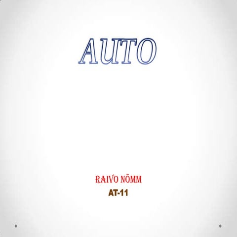Auto | PPT