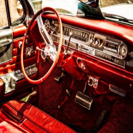 Red Old-timer Cadillac | PDF