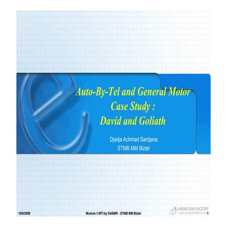 Case Study: Auto By Tel and GM | PDF