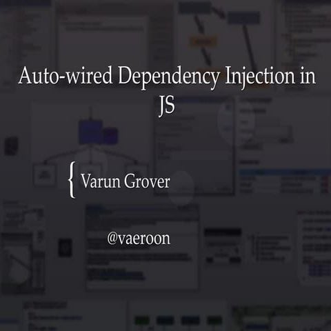 Auto wired dependency injection in js | PPT