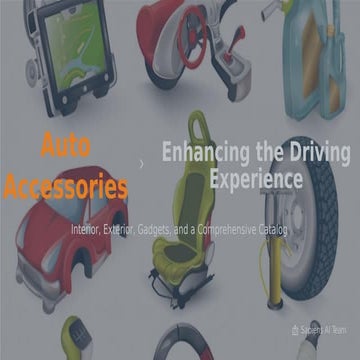Auto Accessories power point presentation | PPTX