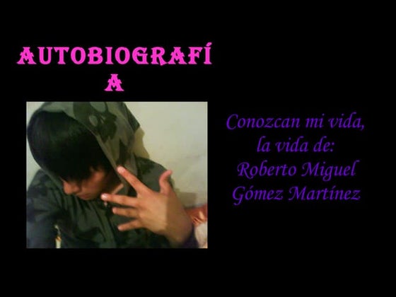 mi autobiografia | DOC