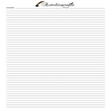 Autobiografía (formato de redacción) | PDF