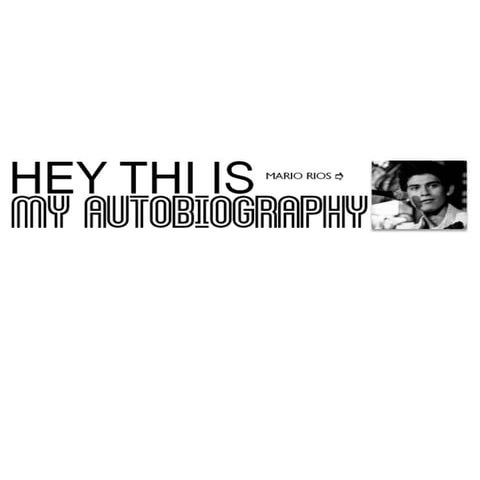 My Autobiography | PPTX
