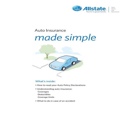 Auto Insurance Brochure | PDF