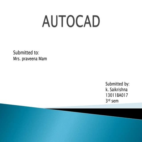 autocad | PPT