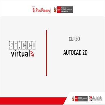 AUTOCAD 2D - UA1 DE NIVEL INTERMEDIO CON | PDF