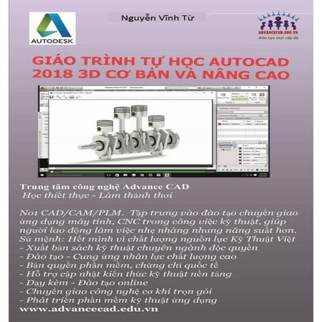 Thiết kế 3D Autocad 2018 | PDF