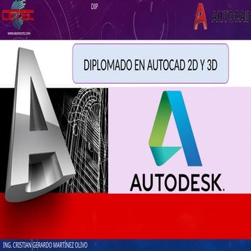 Autocad clase numero 1 del curso de autocad avanzado | PPTX
