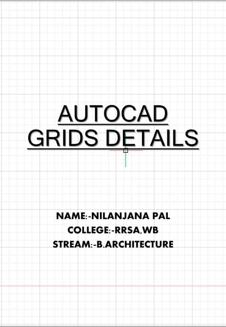 Autocad grid details | PDF Autocad grid details | PDF