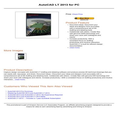 Auto cad lt 2013 for pc | PDF