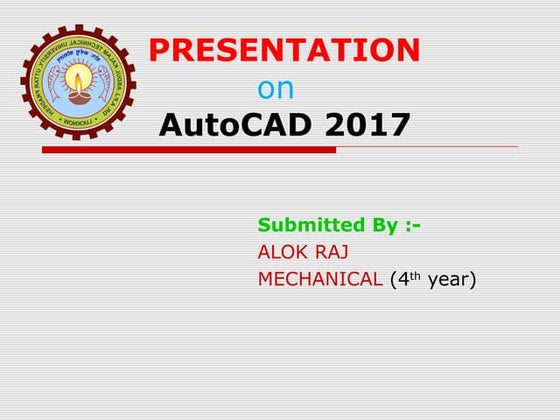 Presentation On Auto Cad | PPT